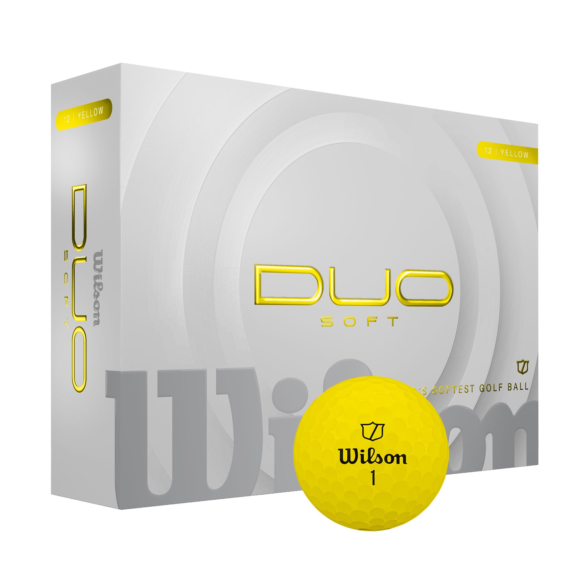 Wilson Duo Soft Golf Balls 2025 - Dozen – Golf-Clubs.com